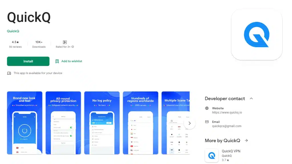 QuickQ安装后如何设置VPN？ - quickq官网